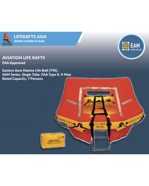 Eastern Aero Marine Life Raft (T9S) ,SAM Series, Single Tube, FAA Type ...